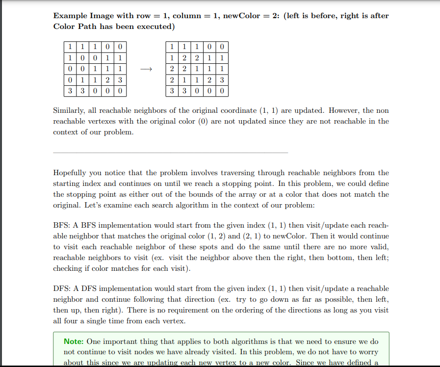 After creating ColorPath.java and implementing the | Chegg.com