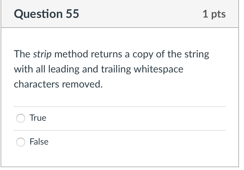 Solved Question 43 1 Pts Python Has A Built In Function 5330