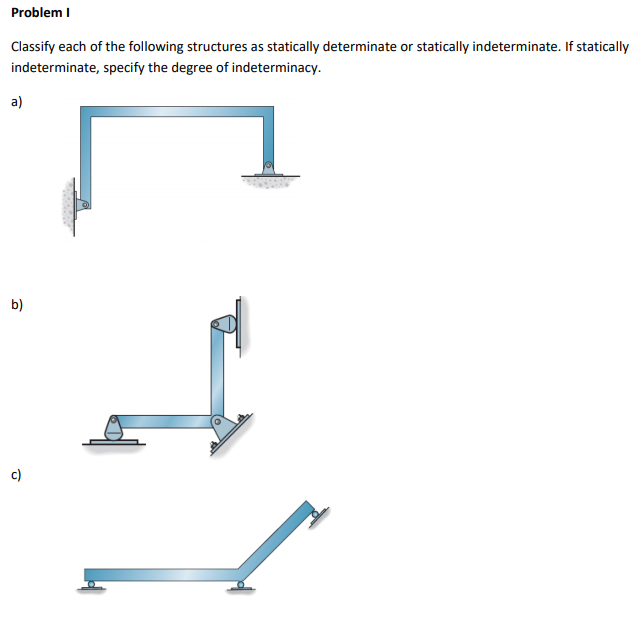 Solved Problem I Classify each of the following structures | Chegg.com