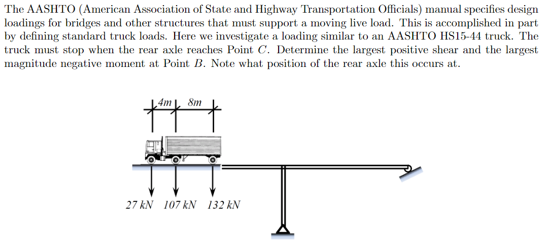 Solved The AASHTO (American Association of State and Highway | Chegg.com