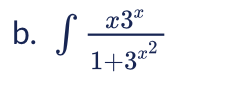 Solved ∫1+3x2x3x | Chegg.com