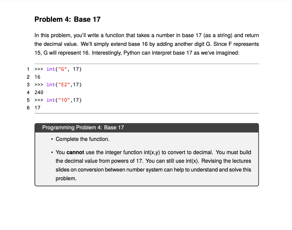 Solved In this problem, you'll write a function that takes a | Chegg.com