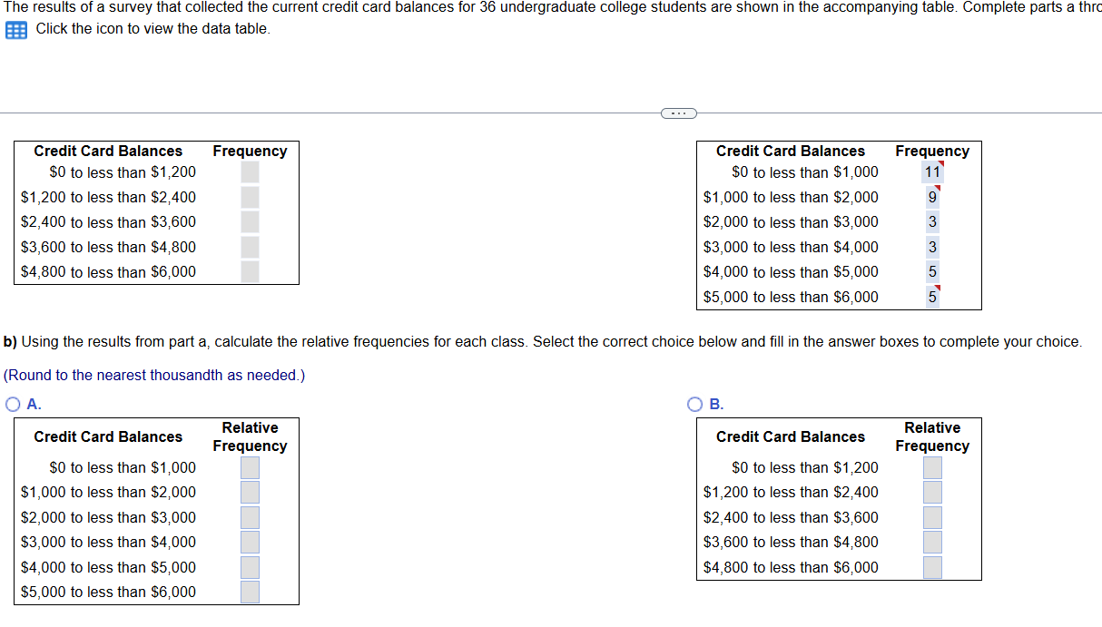 Solved Click the icon to view the data table.b) ﻿Using the | Chegg.com