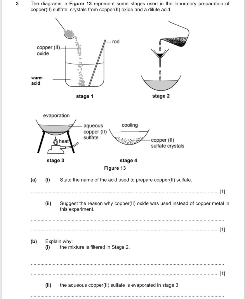 Solved 3 The diagrams in Figure 13 represent some stages | Chegg.com
