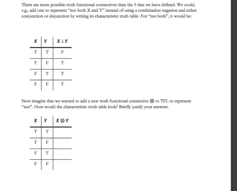 There are more possible truth functional connectives | Chegg.com