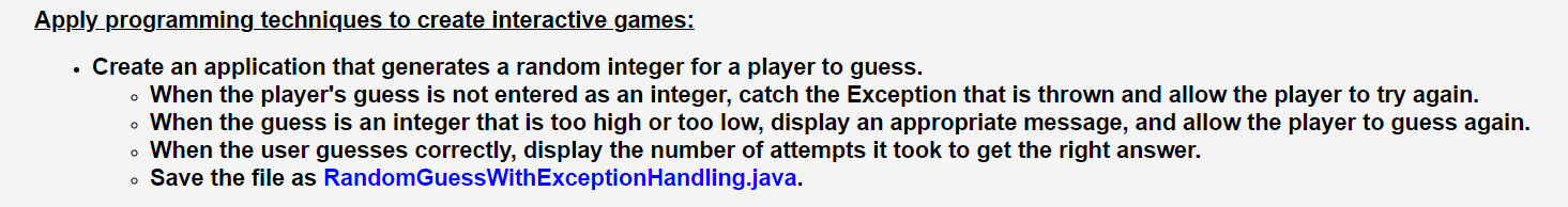 Solved Apply_programming techniques to create interactive | Chegg.com