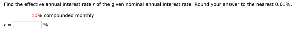 Solved Find The Effective Annual Interest Rate R Of The Chegg solved-find-the-effective-annual-interest-rate-r-of-the-chegg