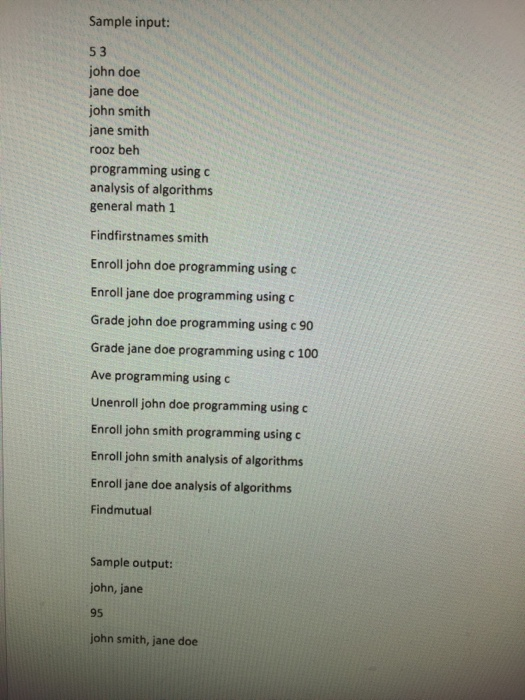 Solved Problem 3: Student Management System In this problem | Chegg.com