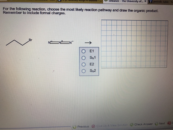 Solved For the following reaction, choose the most likely | Chegg.com