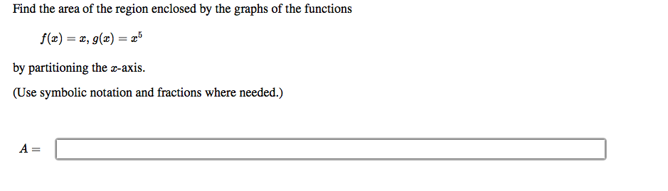 Solved Find the area of the region enclosed by the graphs | Chegg.com