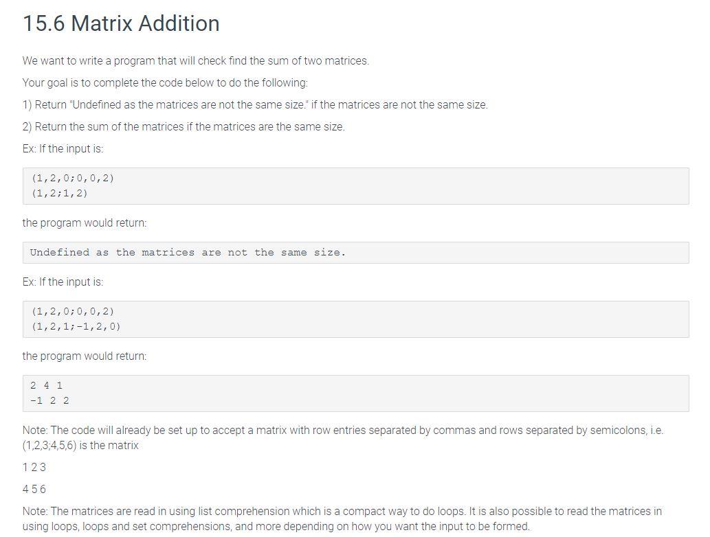 Solved Using Python, write a program that finds the sum of | Chegg.com