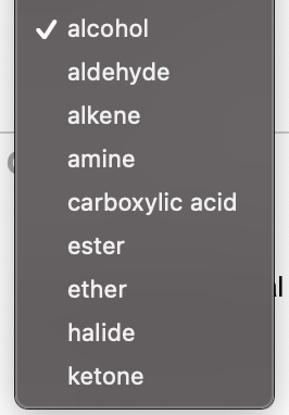 Solved Name the functional group that appears in each of the | Chegg.com