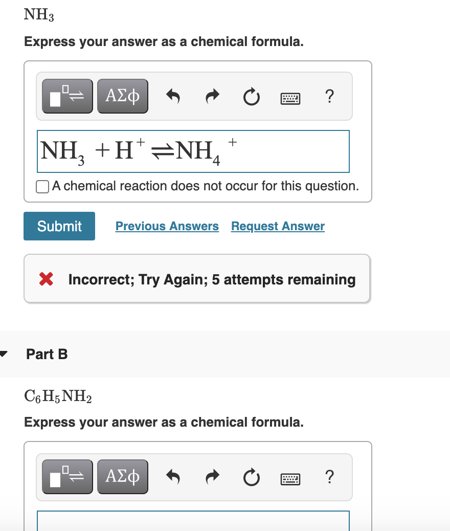 Solved Write the formula for the conjugate acid of each of | Chegg.com