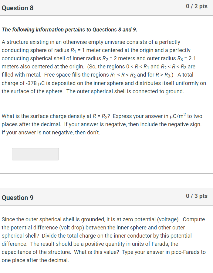 Solved Answer 8 and 9. Please be clear/thorough in your | Chegg.com