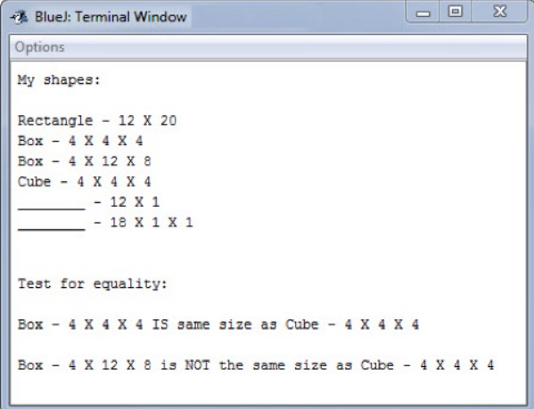 Instructions: Modify the shape classes override the | Chegg.com