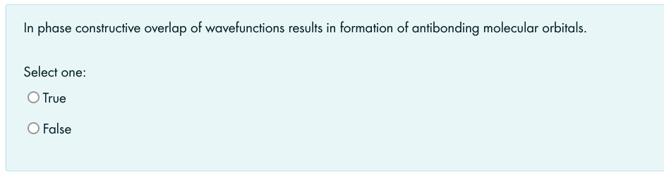 Solved In phase constructive overlap of wavefunctions | Chegg.com
