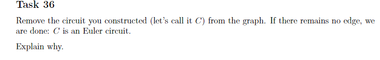 Solved * Task 26 We start by considering the case when every | Chegg.com