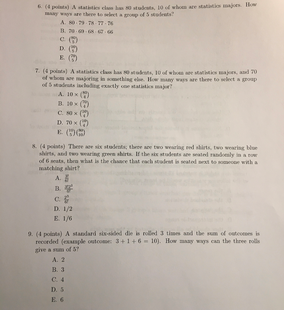 Solved Hi! Will you please help me solve the following | Chegg.com