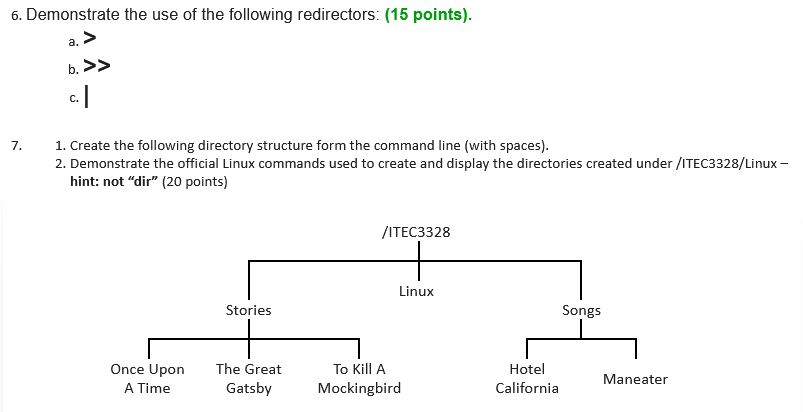 Solved The deliverables for this assignment will be | Chegg.com