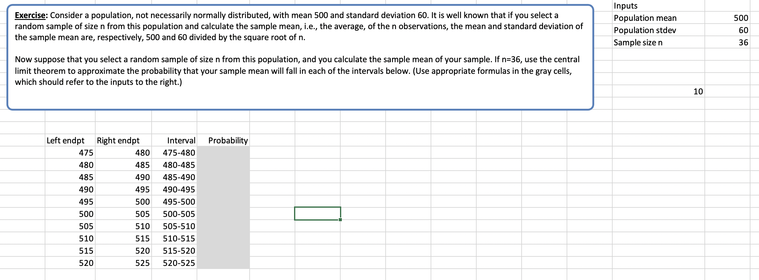 Solved What Excel function would you use to ﻿solve | Chegg.com