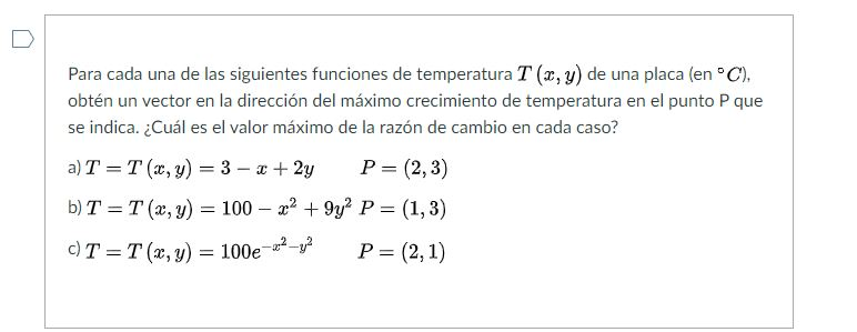 Solved For each of the following temperature functions T (x, | Chegg.com