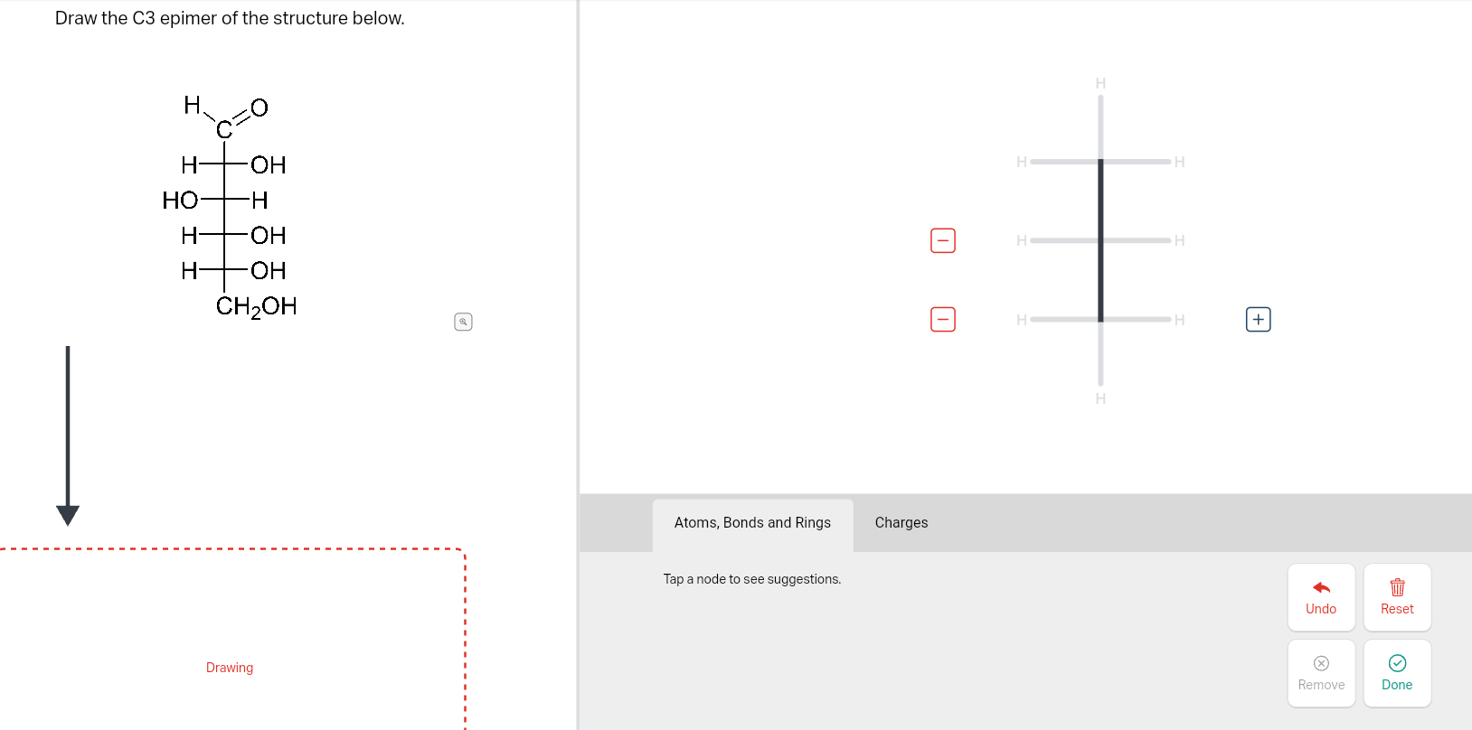 Solved Draw the C3 epimer of the structure below. | Chegg.com