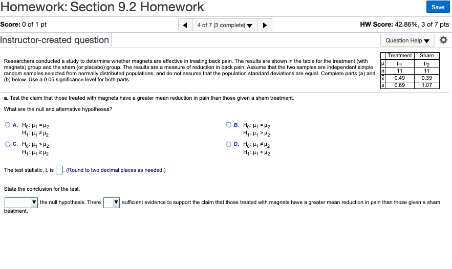 Solved Save Homework Section 9 2 Homework Score 0 Of 1 Pt