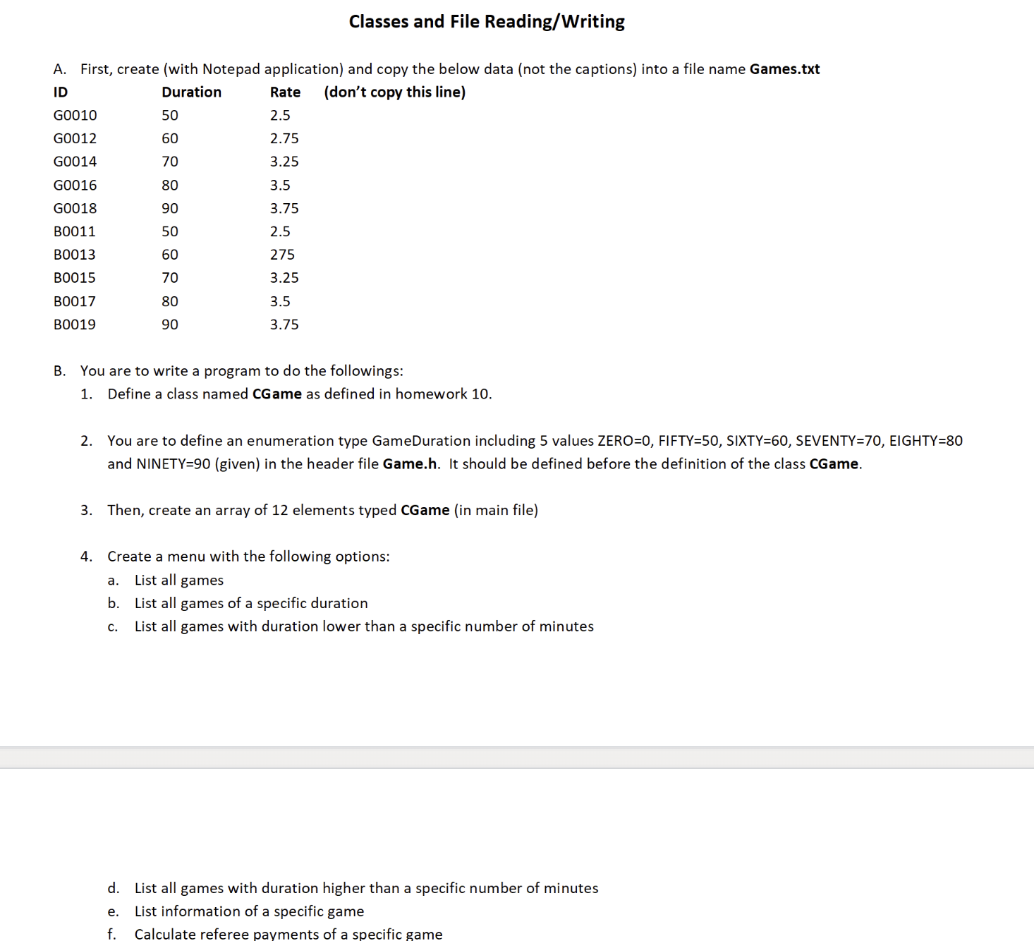 Solved The whole code and output A. ﻿First, create (with | Chegg.com