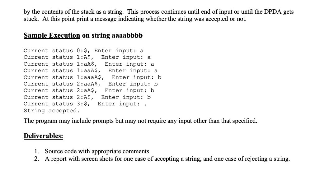 Solved Problem Statement Write A Program That Allows A User