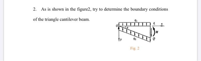 Solved 2. As is shown in the figure2, try to determine the | Chegg.com