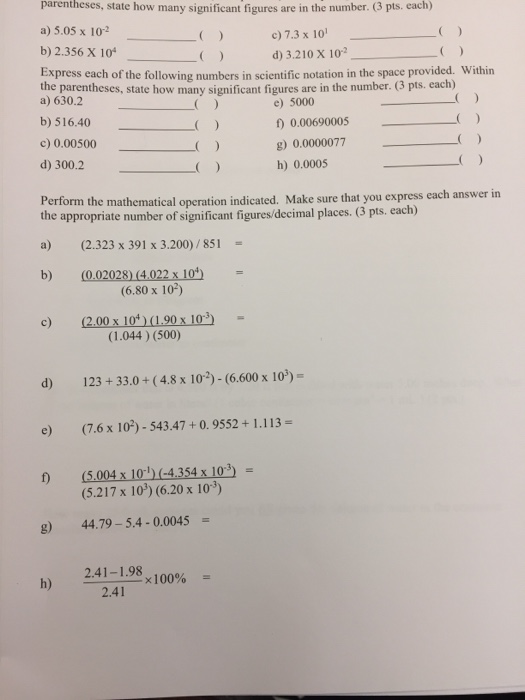 Solved State how many significant figures are in the number. | Chegg.com
