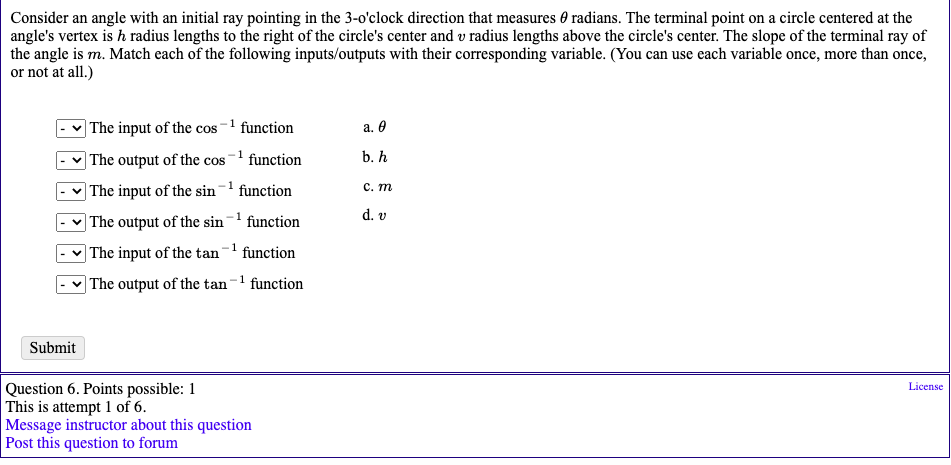 Solved Consider an angle with an initial ray pointing in the | Chegg.com