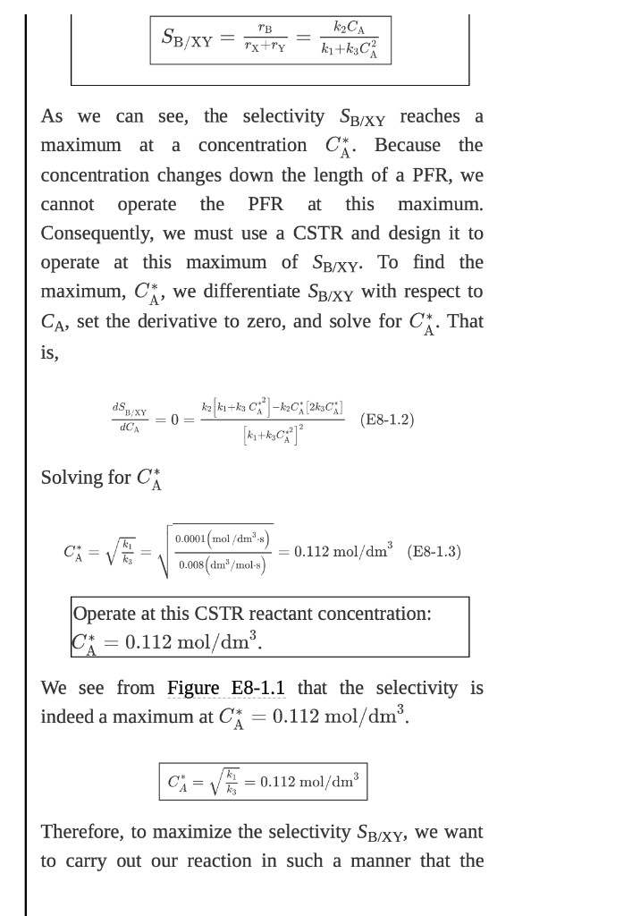 Solved SB/XY and conversion, X, if the reaction had been | Chegg.com