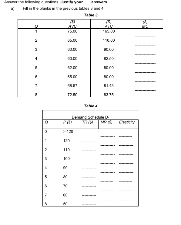 Solved by an EXPERT Answer the following questions. Justify | Chegg.com