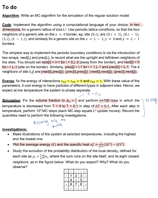 Problem 1: Regular solution model The model The | Chegg.com