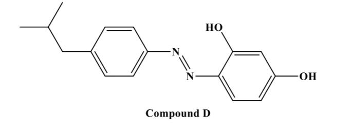 Solved For Compound D shown above suggest a synthesis by | Chegg.com