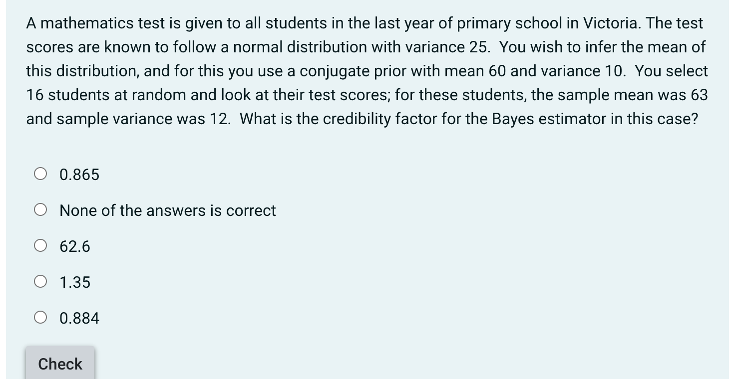 Solved If your posterior distribution for θ given | Chegg.com