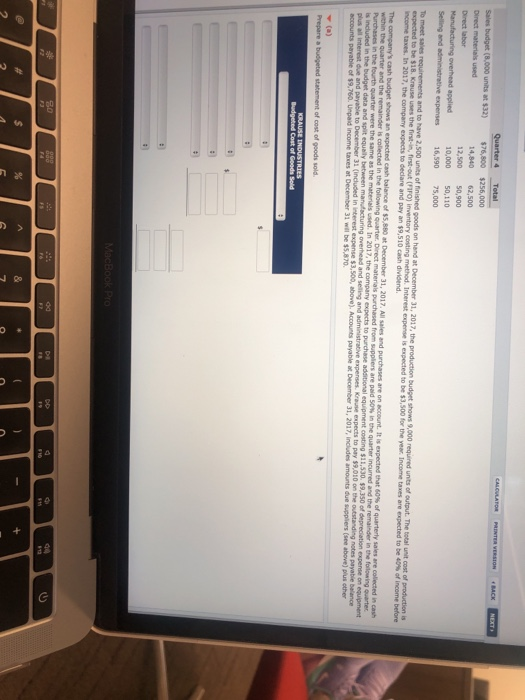 Solved Problem 21-6A (Part Level Submission) Krause | Chegg.com