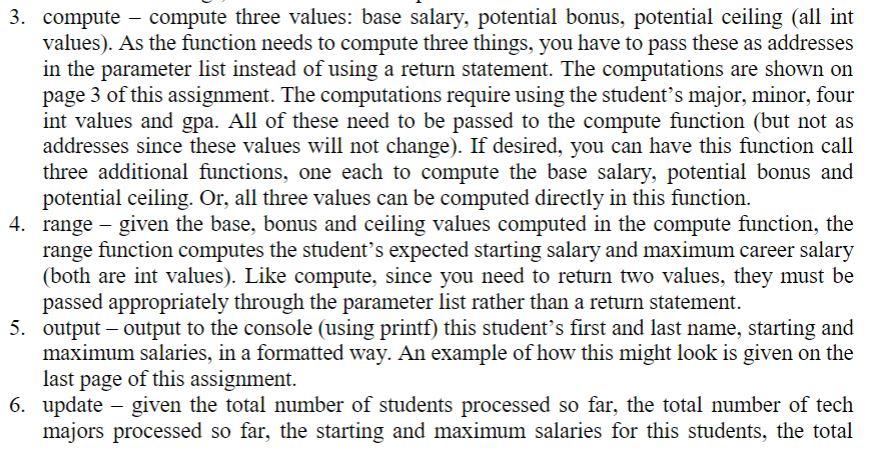Solved This assignment will test your ability to write a C | Chegg.com