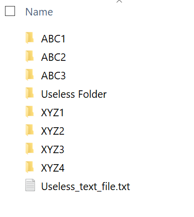 Solved In python, I want to count how many folders named | Chegg.com