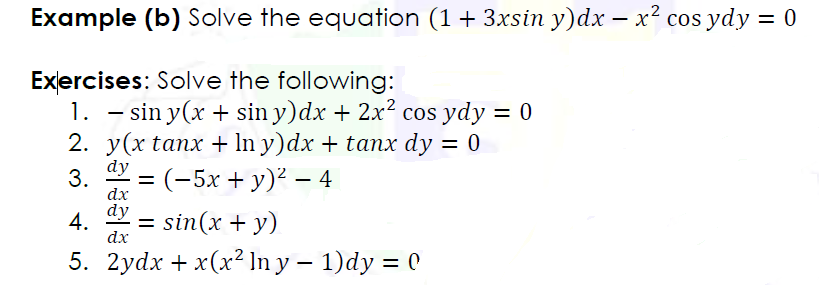 Solved Substitution Method Example (b) Solve the equation | Chegg.com
