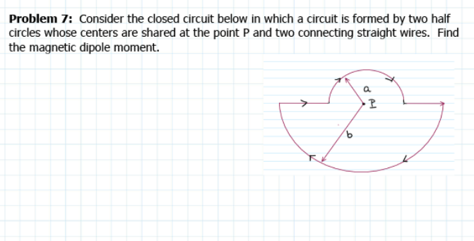 Solved Problem 7: Consider the closed circuit below in which | Chegg.com