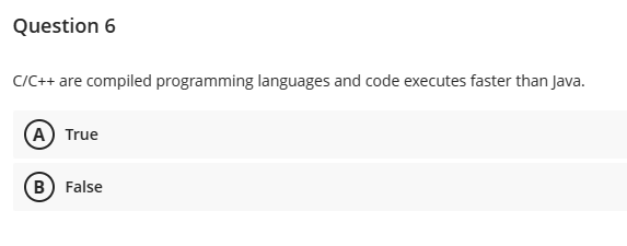 Solved C/C++ are compiled programming languages and code | Chegg.com