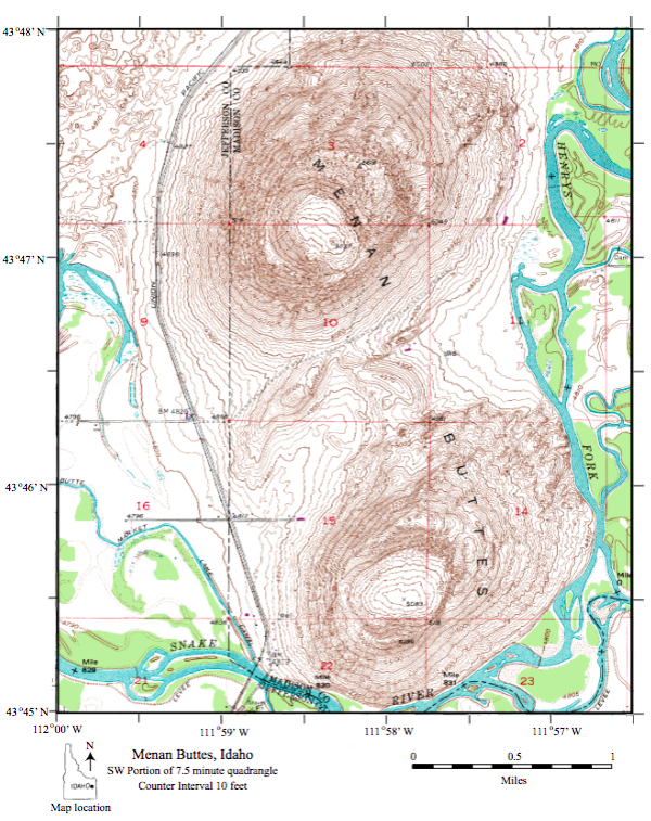 Solved 17. What is the latitude and longitude of the | Chegg.com