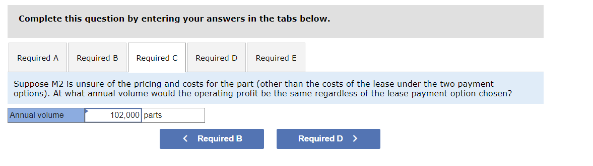 Solved Maryland Manufacturing (M2) produces a part using an | Chegg.com