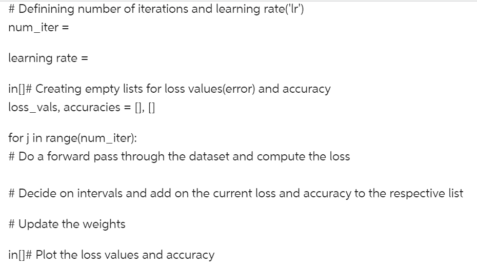 Solved 1. Initialize the weights to random values between −1 | Chegg.com