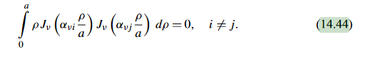 Verify that the orthogonality equation, Eq. (14.44), | Chegg.com Verify that the orthogonality equation, Eq. (14.44), | Chegg.com