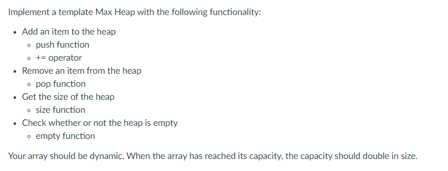 Solved Also Implement The Heapify Up And Heapify Down To Use 