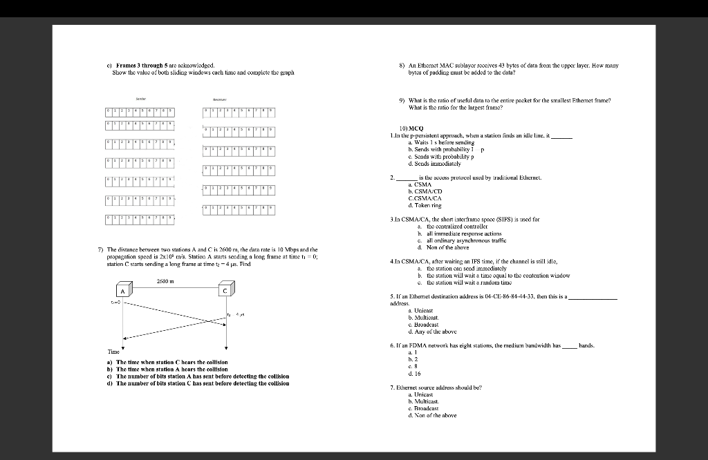 Solved 1) Find the parity bits for the following bit | Chegg.com