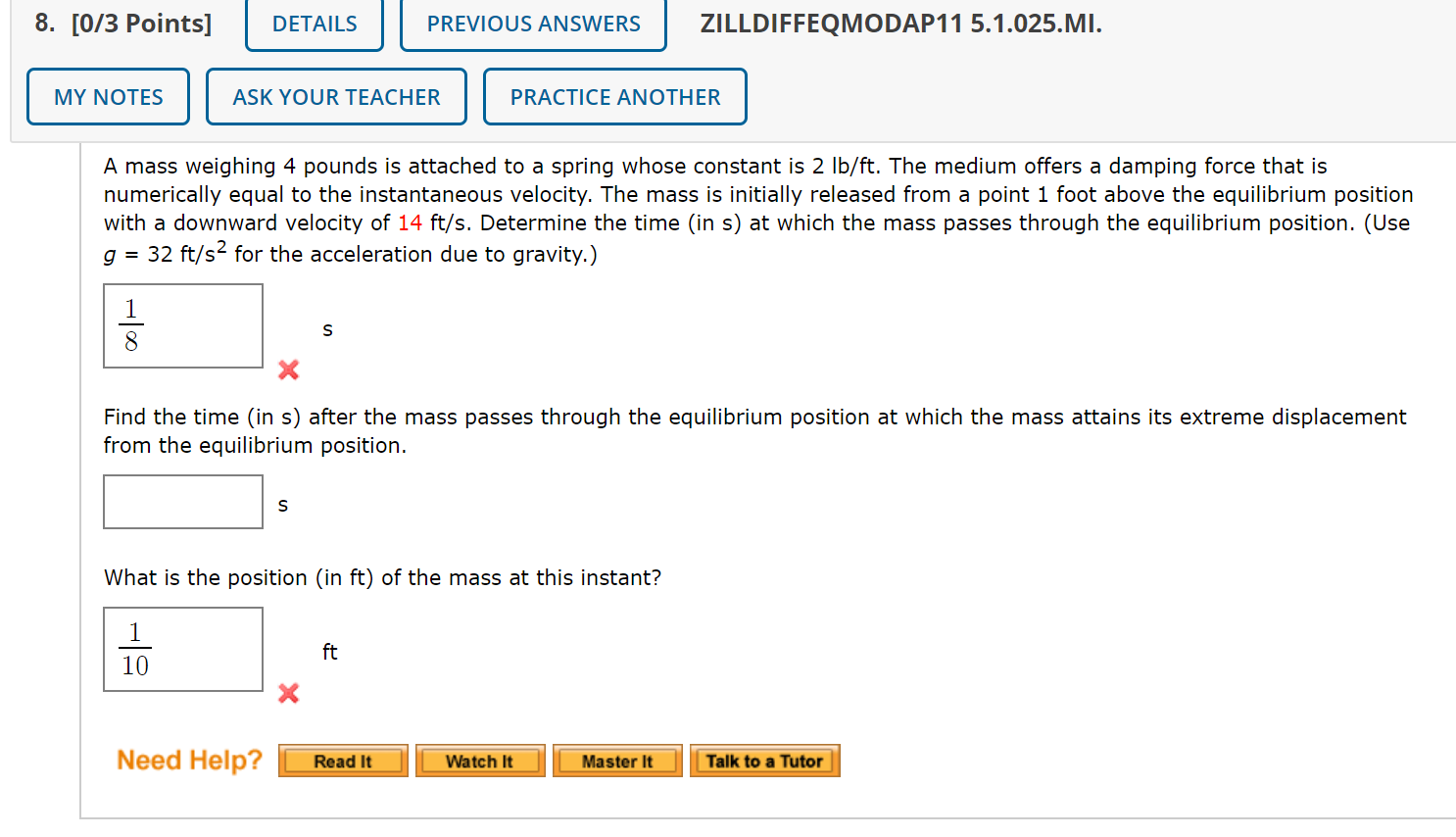 Solved 8. [0/3 Points] DETAILS PREVIOUS ANSWERS | Chegg.com